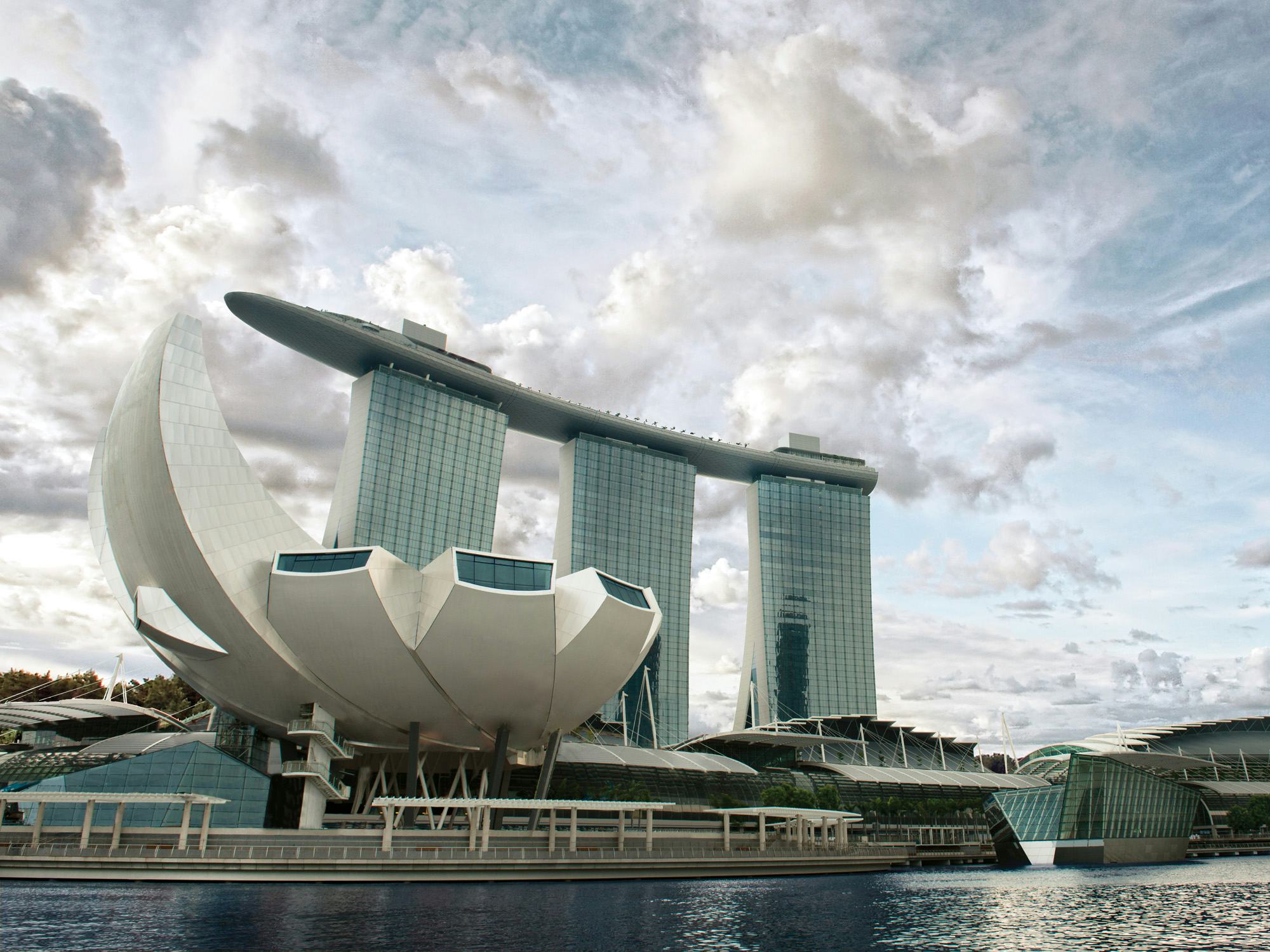 Marina Bay Sands Drawing